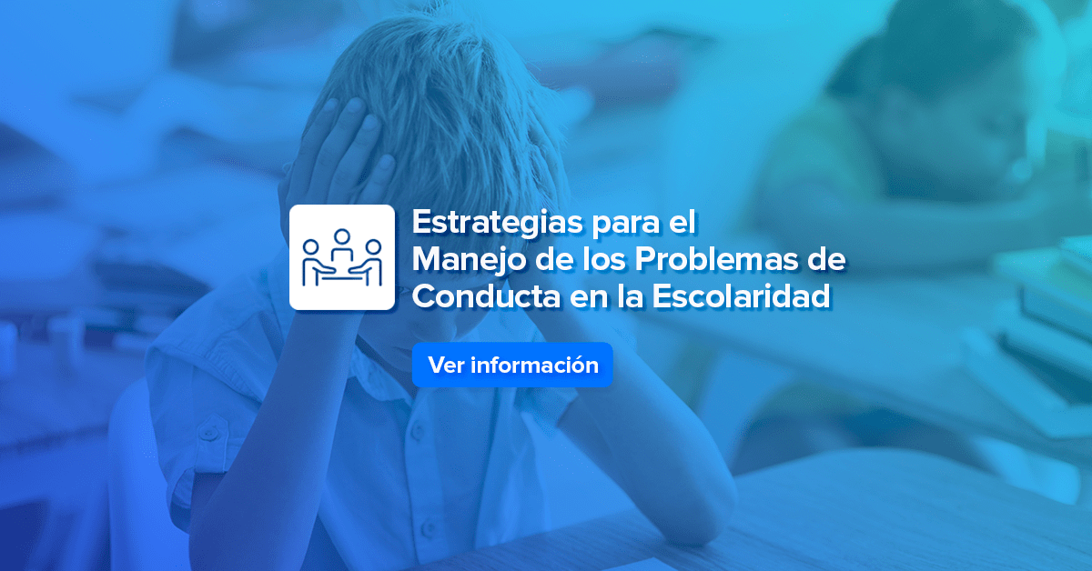 Curso de Estrategias para el Manejo de los Problemas de Conducta en la ...